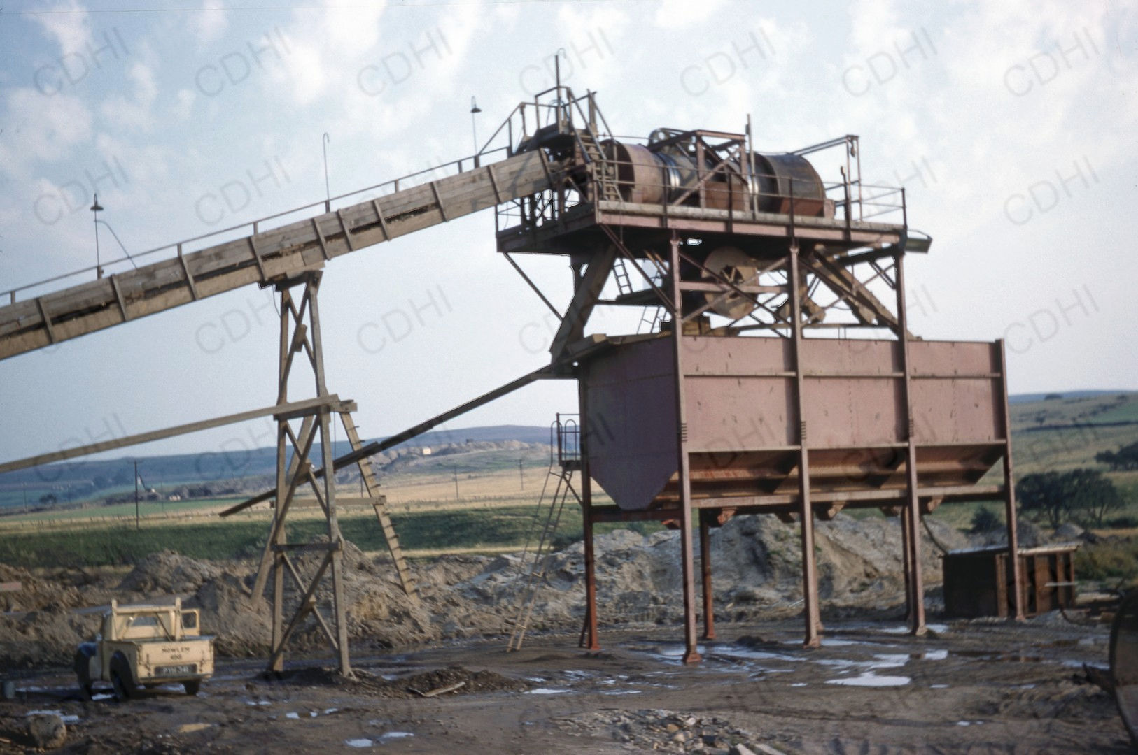 Derwent Reservoir Under Construction - Consett & District Heritage ...