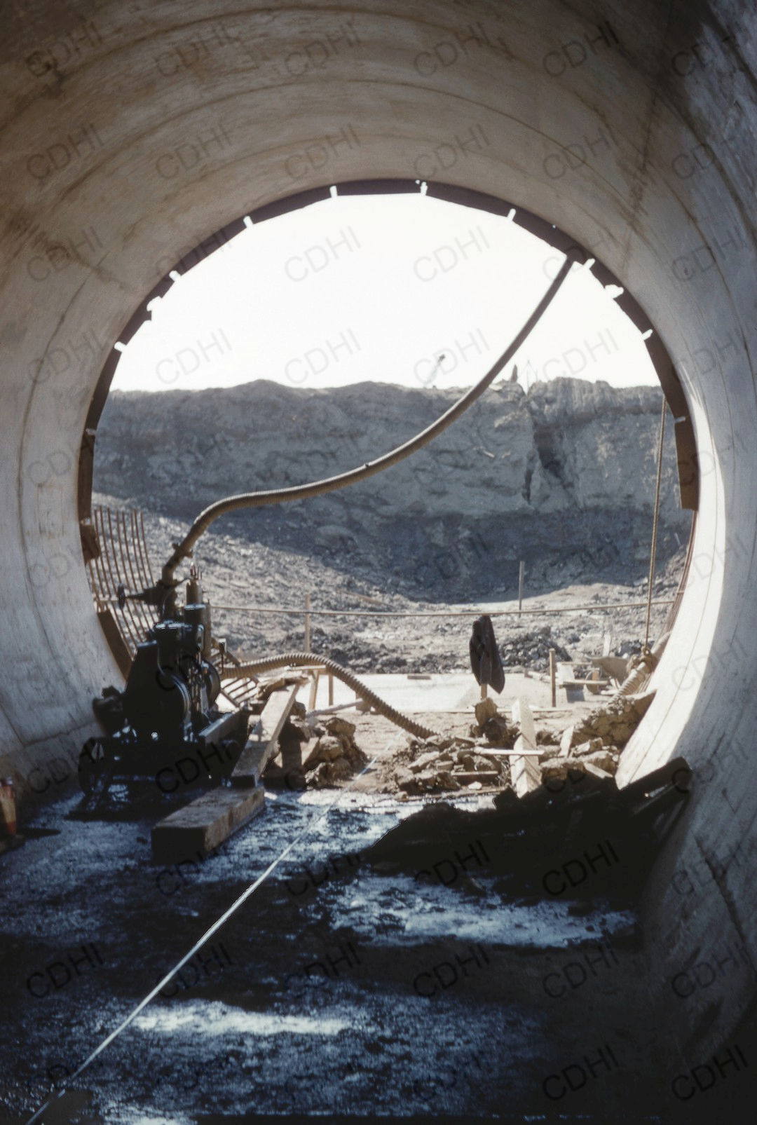 Derwent Reservoir Under Construction - Consett & District Heritage ...
